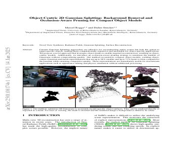 Awesome 3D Gaussian Splatting Paper List