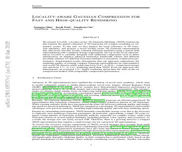 Awesome 3D Gaussian Splatting Paper List